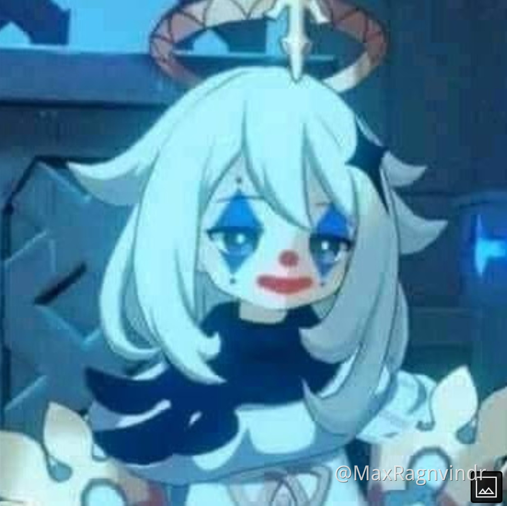 Paimon (clown edition) Genshin Impact | HoYoLAB
