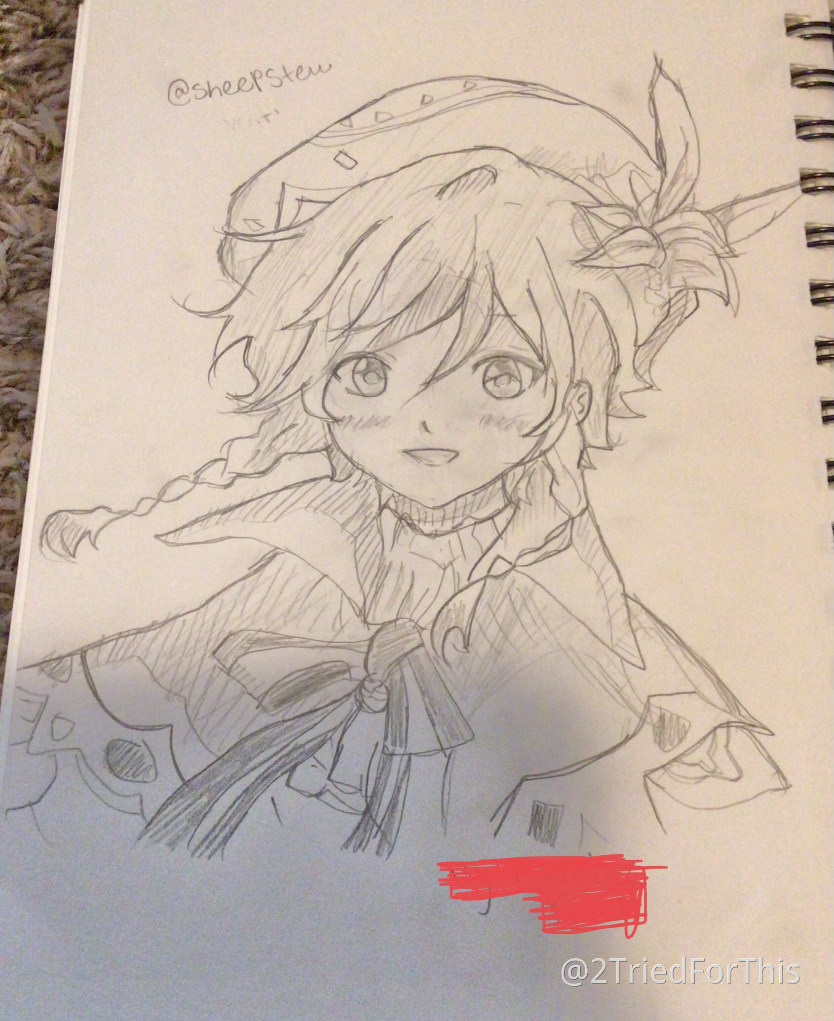 A drawing Genshin Impact | HoYoLAB