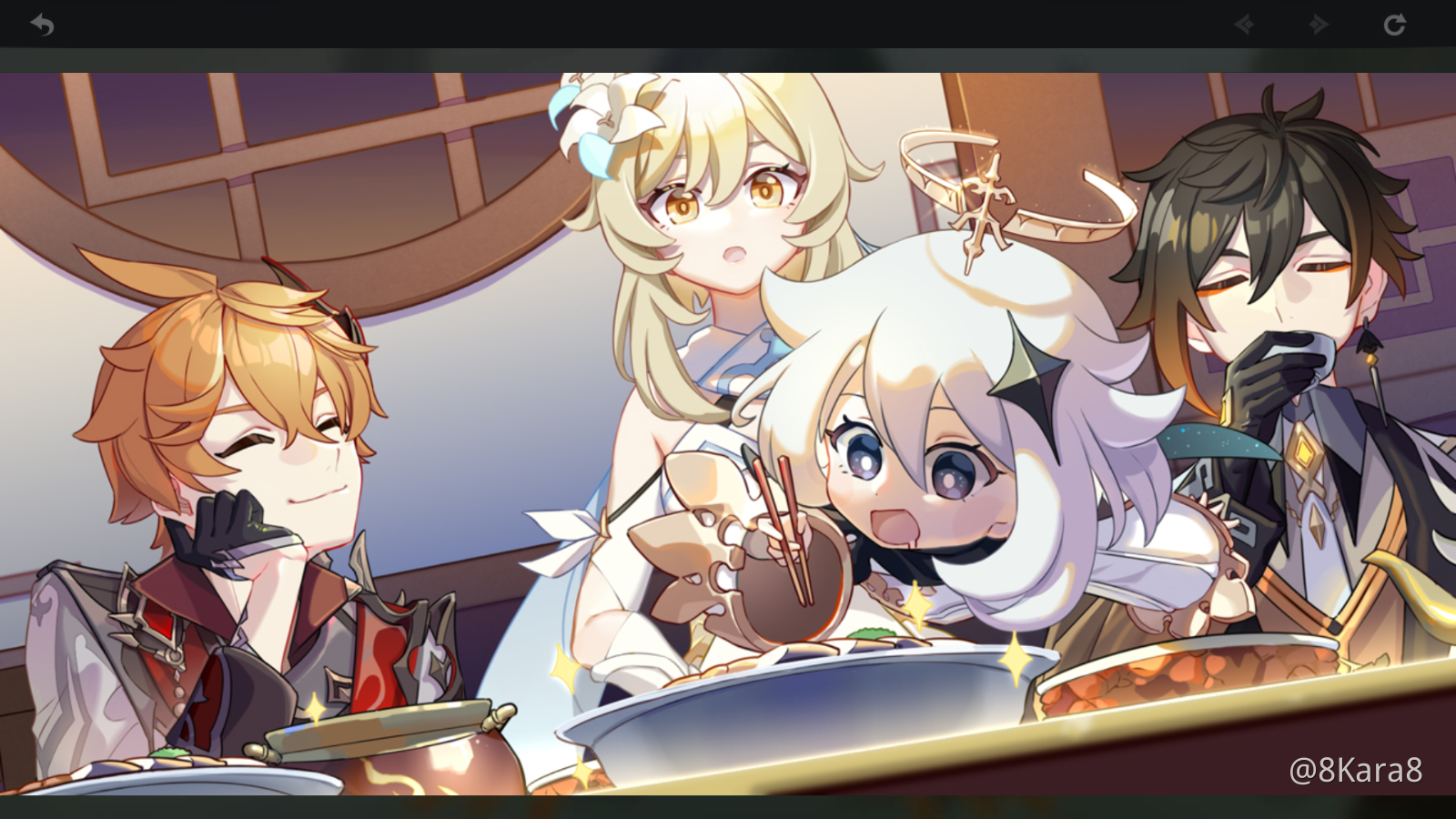 Paimon loves to eat! Genshin Impact | HoYoLAB