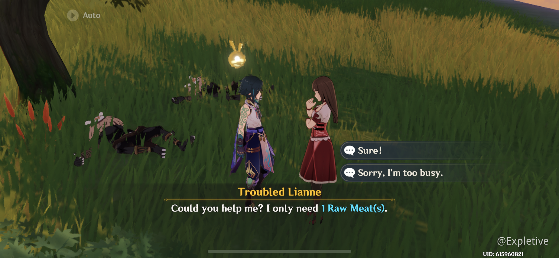 Lazy npc smh Genshin Impact | HoYoLAB