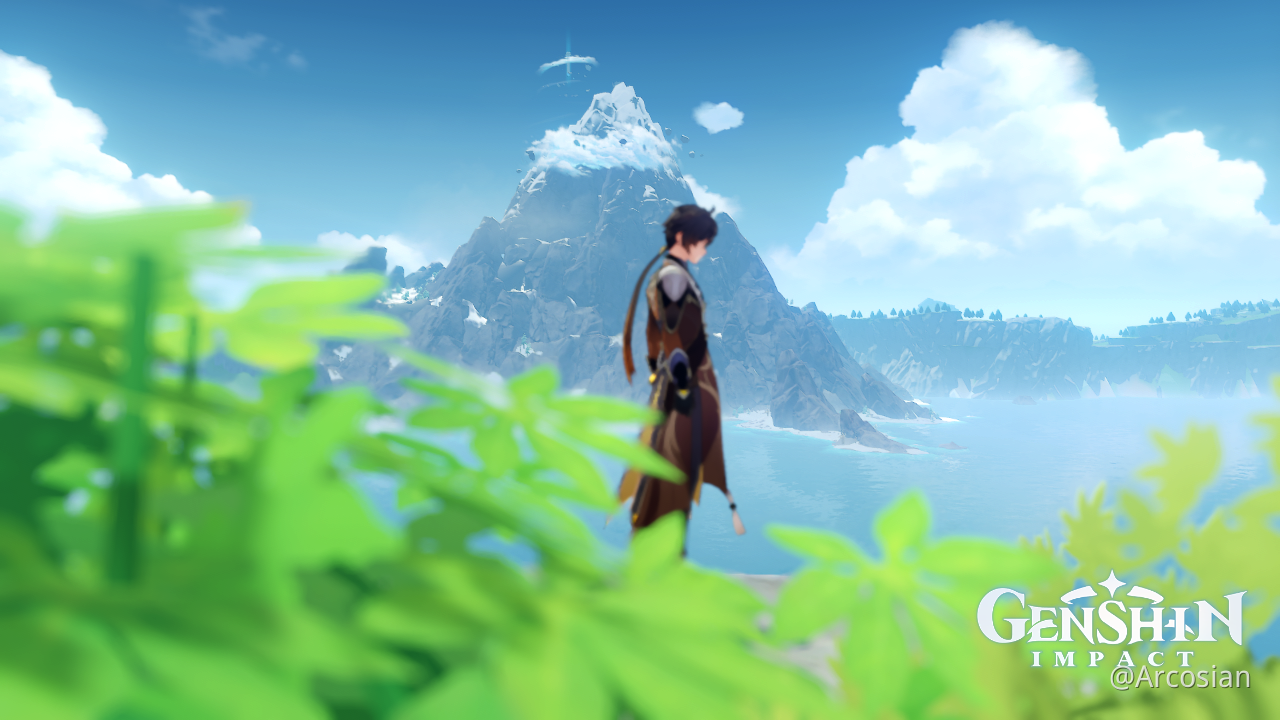 Zhongli at Gayun Stone Forest Genshin Impact | HoYoLAB