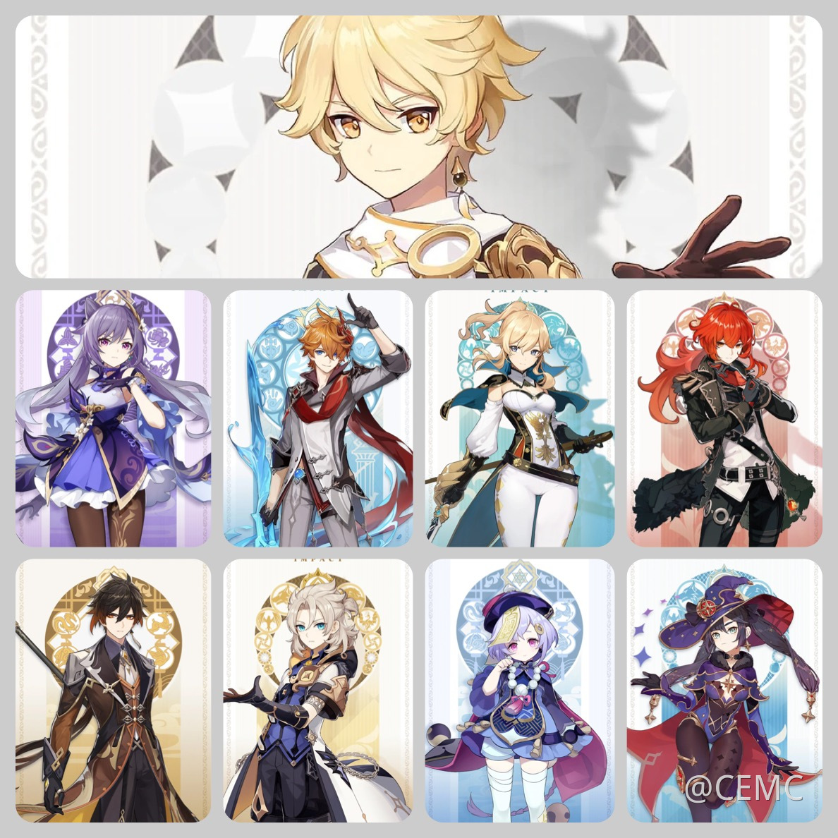 Show me your collection of 5* characters, this is mine Genshin Impact ...