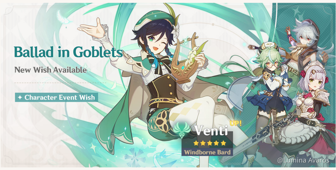 Will you have enough to pull venti ?? Genshin Impact | HoYoLAB