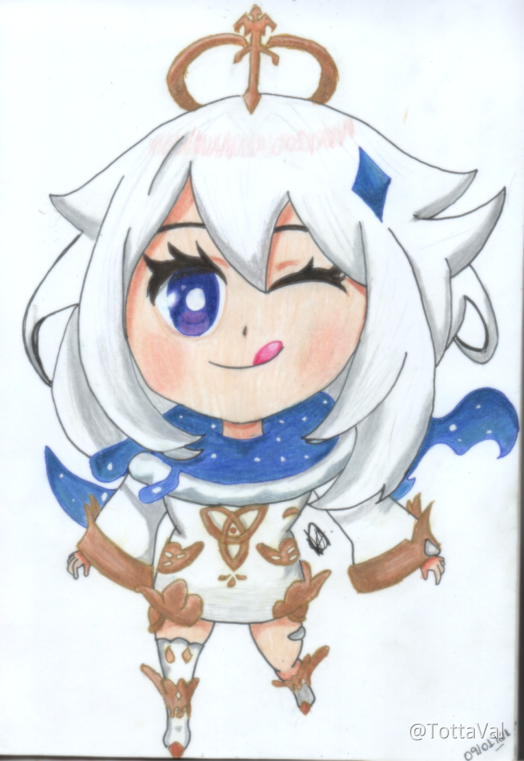 Chibi Paimon Genshin Impact | HoYoLAB