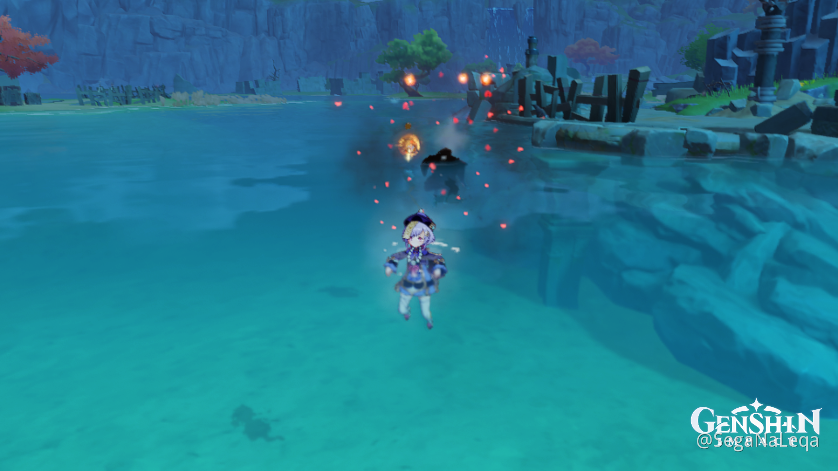 Just Keep Swimming Genshin Impact | HoYoLAB