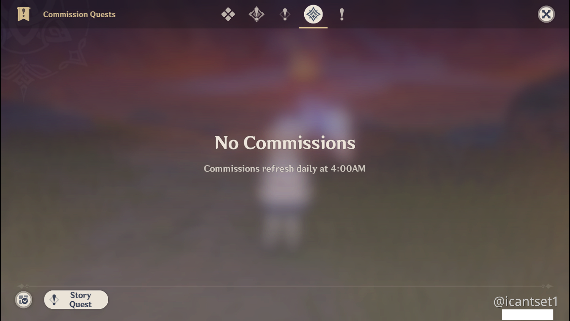 Daily Commission tab needs updated Genshin Impact | HoYoLAB