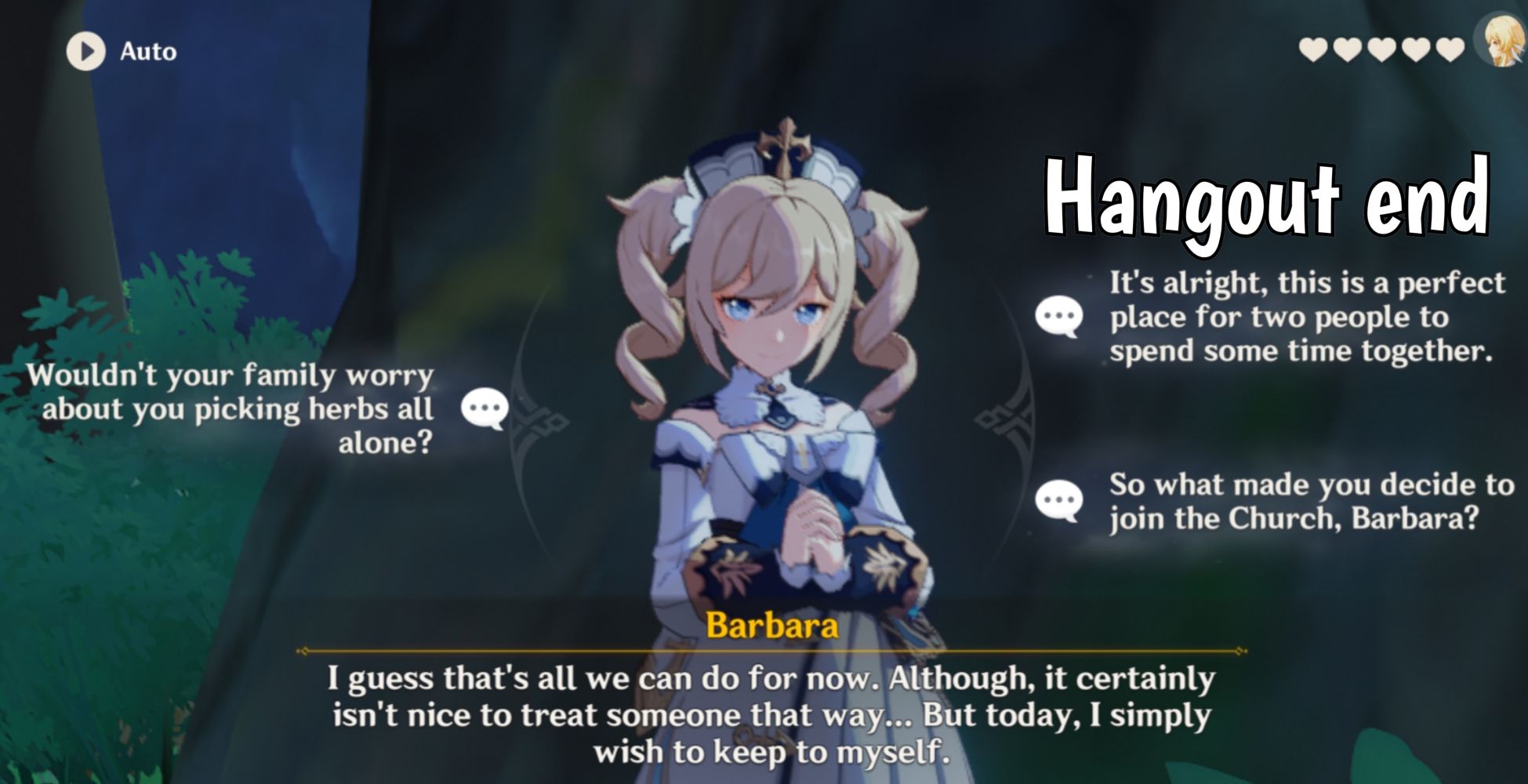 [Hangout Event] Barbara Guide and New Achievement Genshin Impact | HoYoLAB