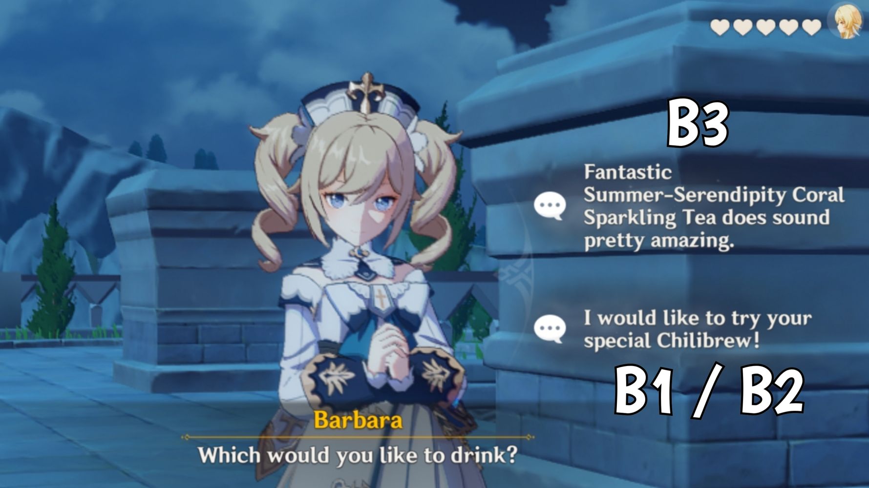 [Hangout Event] Barbara Guide and New Achievement Genshin Impact | HoYoLAB