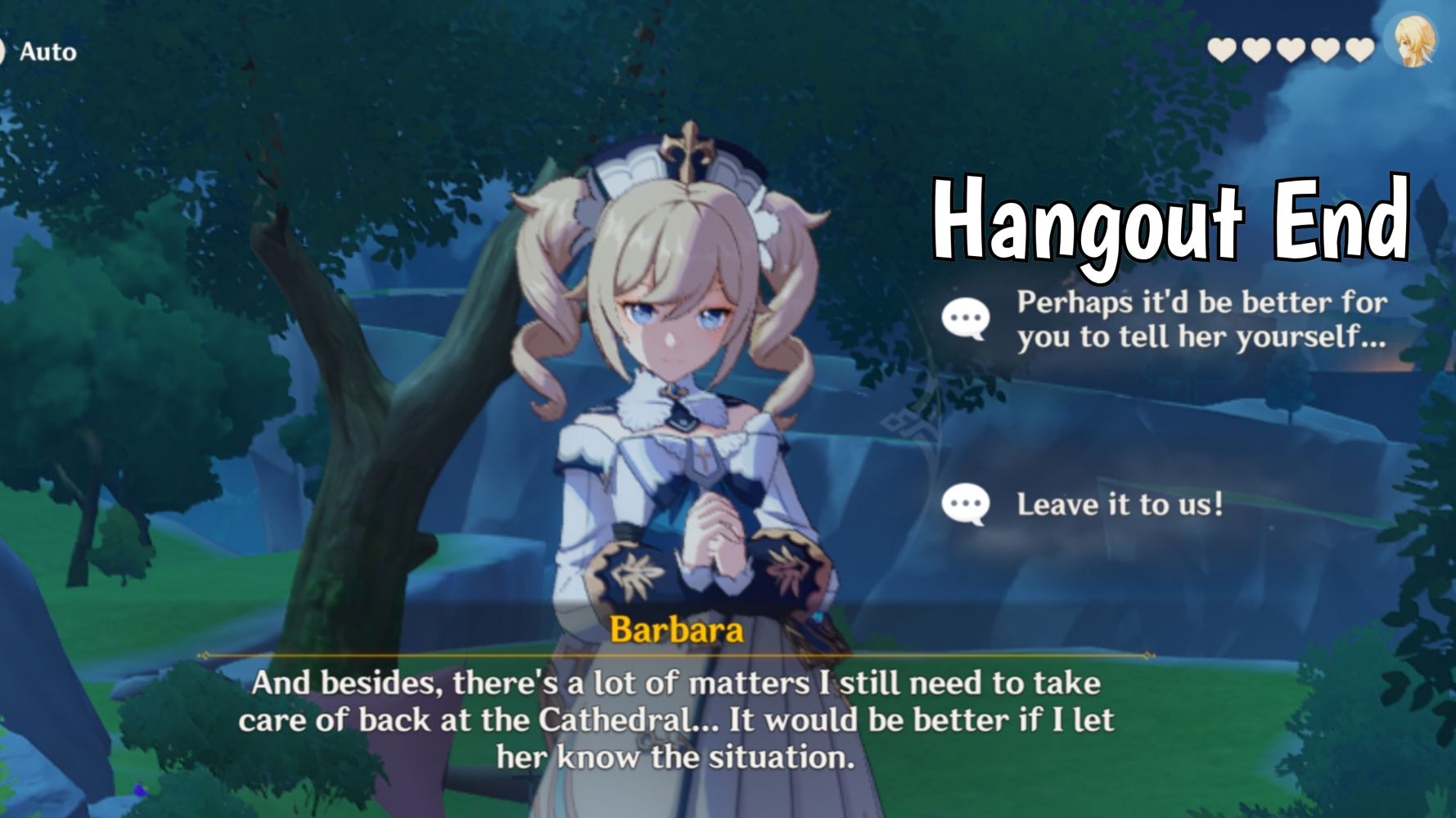 [Hangout Event] Barbara Guide and New Achievement Genshin Impact | HoYoLAB