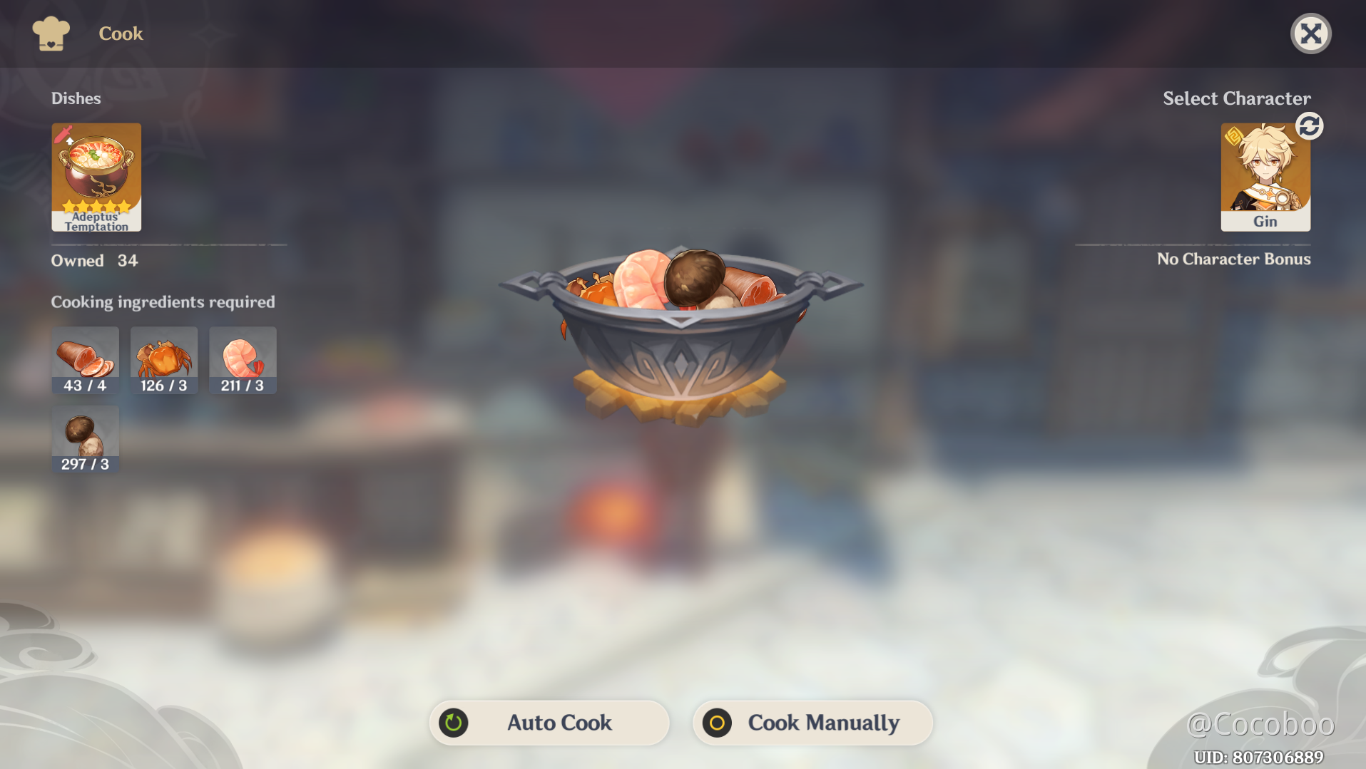 [V1.4 Guide] How to Perfectly Cook Adeptus Temptation Genshin Impact ...