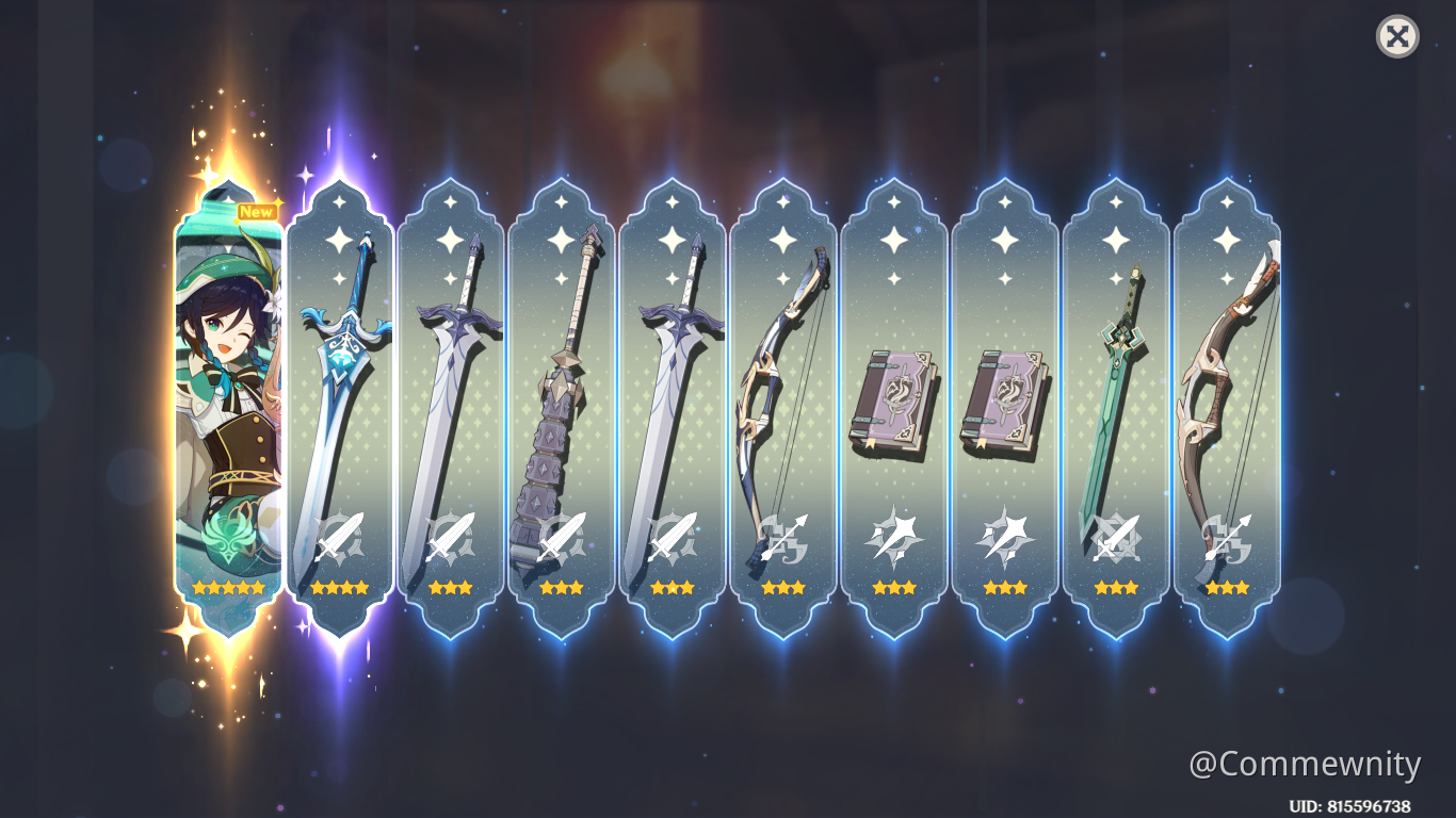 Venti pull Genshin Impact | HoYoLAB