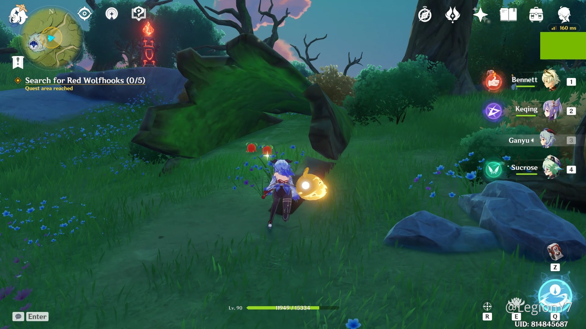 [V1.4 Guide] Finding Red WolfHooks [Barbara hangout event] Genshin ...