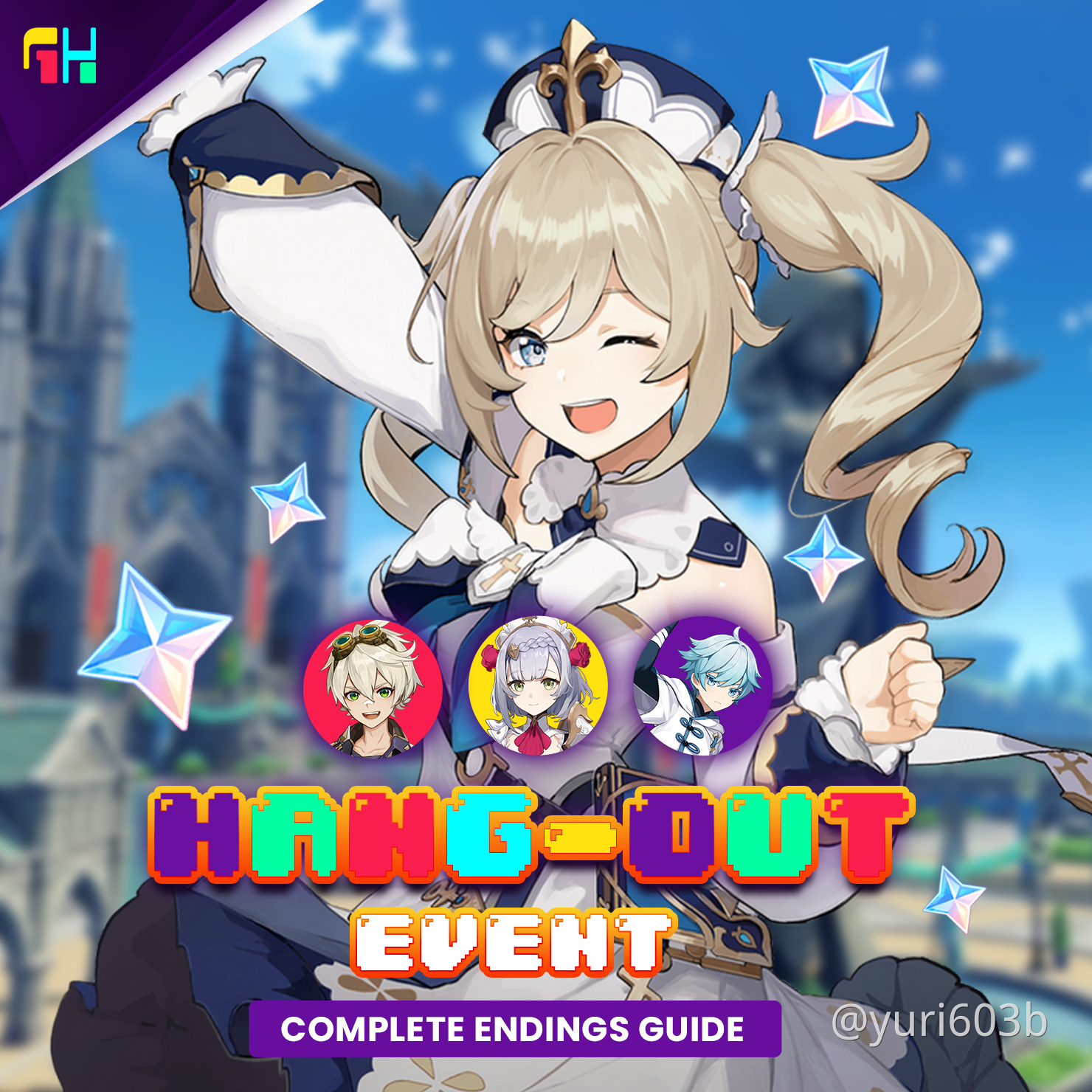 [V1.4 Guide] Hang-out Event: Barbara, Noelle, Bennett, Chongyun, Diona ...