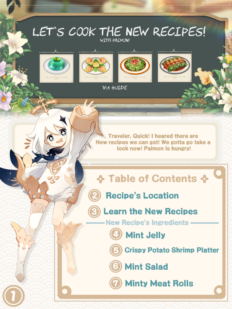 [V1.4 Guide] Let's Cook the New Recipes! With Paimon~ Genshin Impact ...
