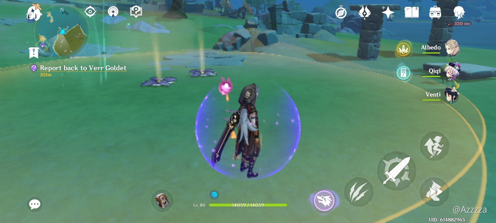 Albedo bug Genshin Impact | HoYoLAB