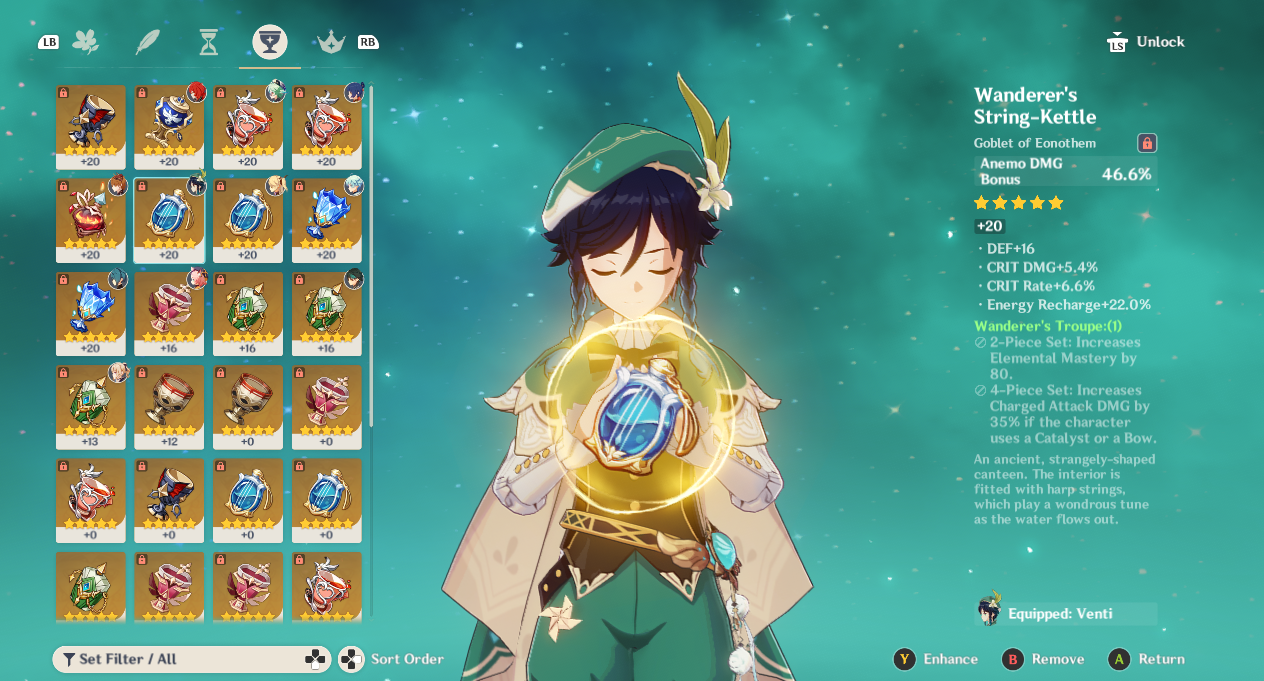 VENTI INSANE SUB DPS LOADOUT [V1.4 Guide] Genshin Impact | HoYoLAB