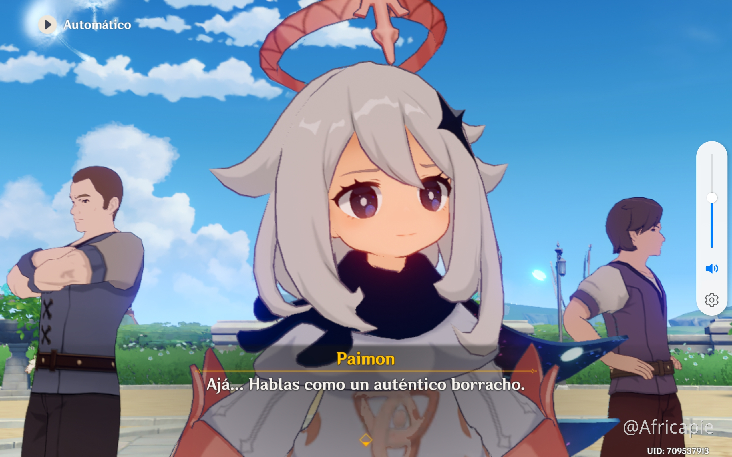 Claramente paimon es lo mejor... Aún que con alma de banco, tiene ...