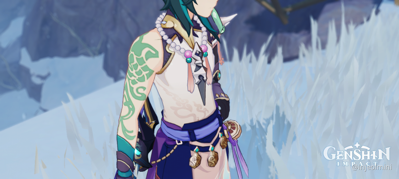 Xiao's design Genshin Impact | HoYoLAB