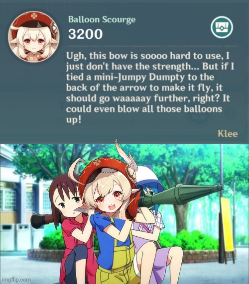 Proof that Klee is best engineer in Teyvat Genshin Impact | HoYoLAB