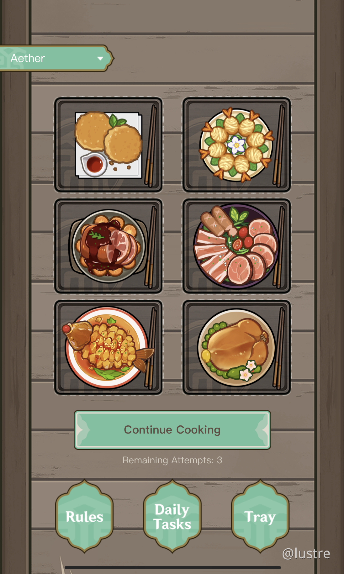 Wanmin Welcome - How do change menus? Genshin Impact | HoYoLAB