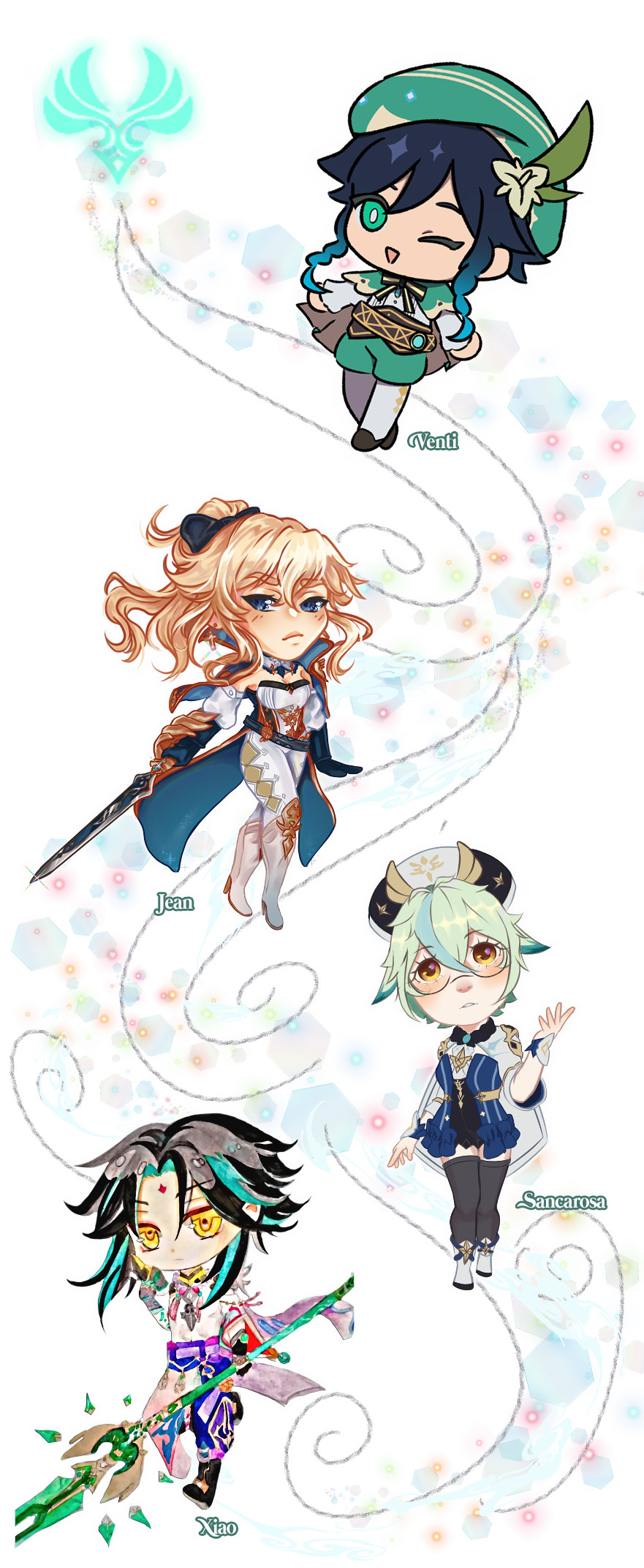 Collab Chibi Genshin Impact Genshin Impact | HoYoLAB