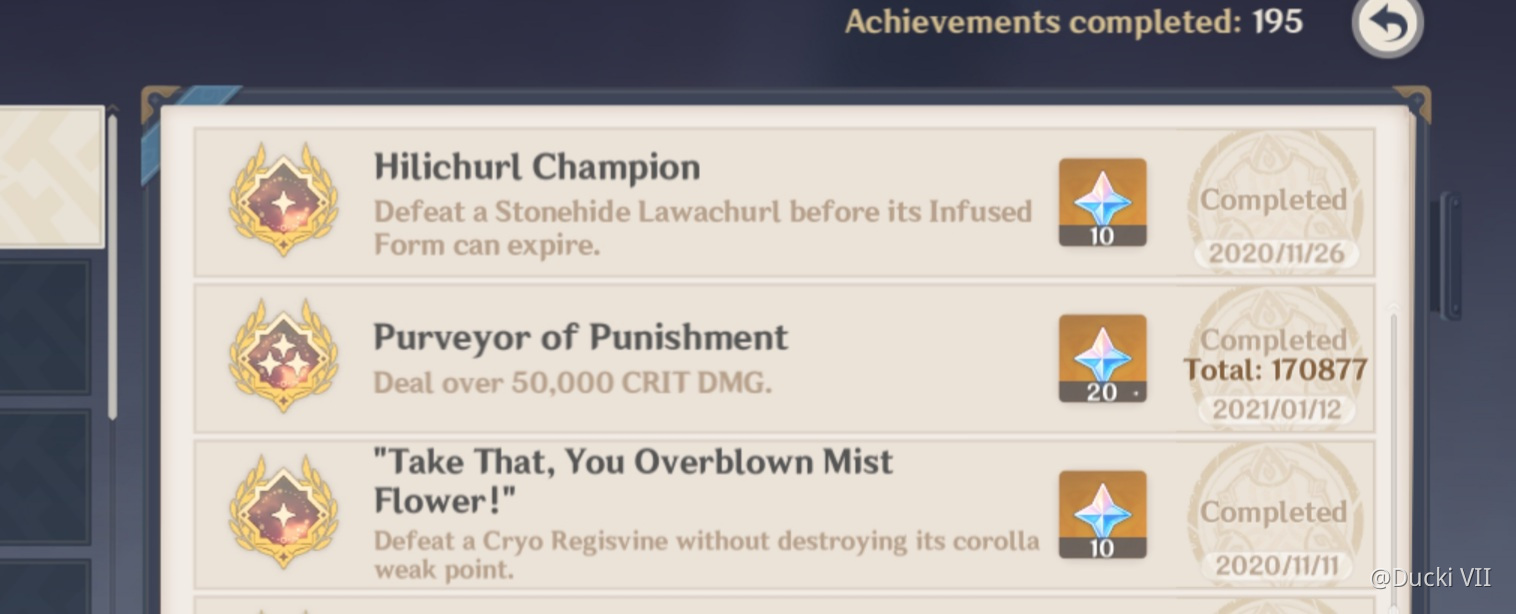 Crit damage Genshin Impact | HoYoLAB