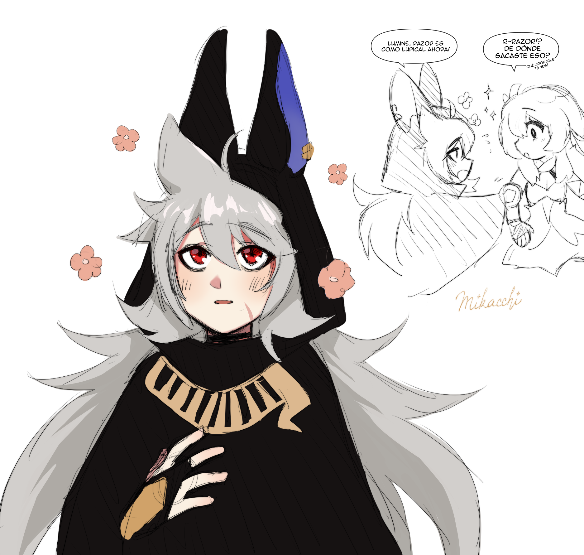 Razor ama las orejitas de Cyno! Genshin Impact | HoYoLAB