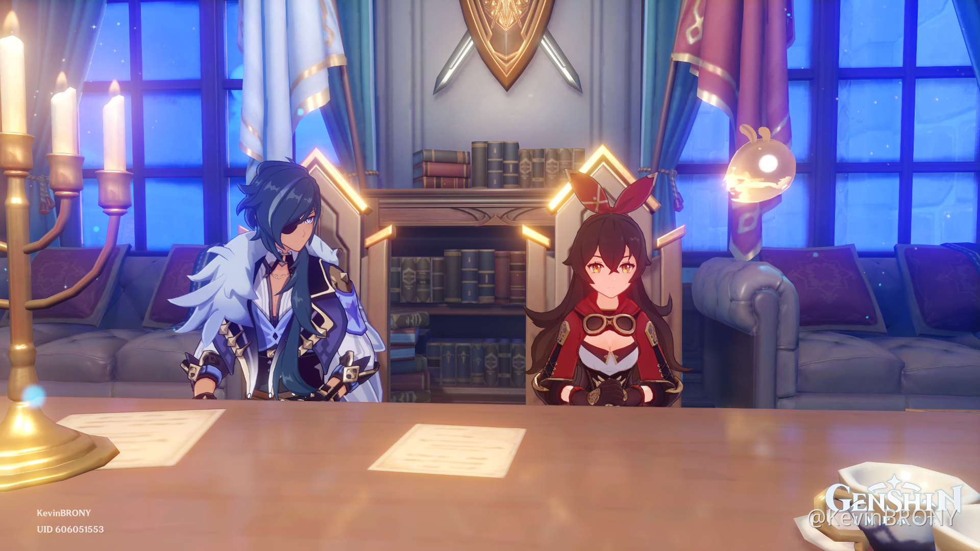 Kaeya esta distraido por Amber 7w7 Genshin Impact | HoYoLAB