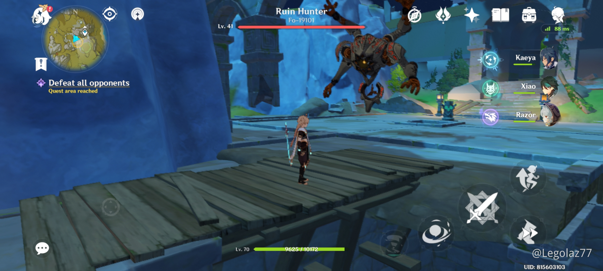 Ruin hunter n ruin guard, they make me goosebumps..never able to defeat ...