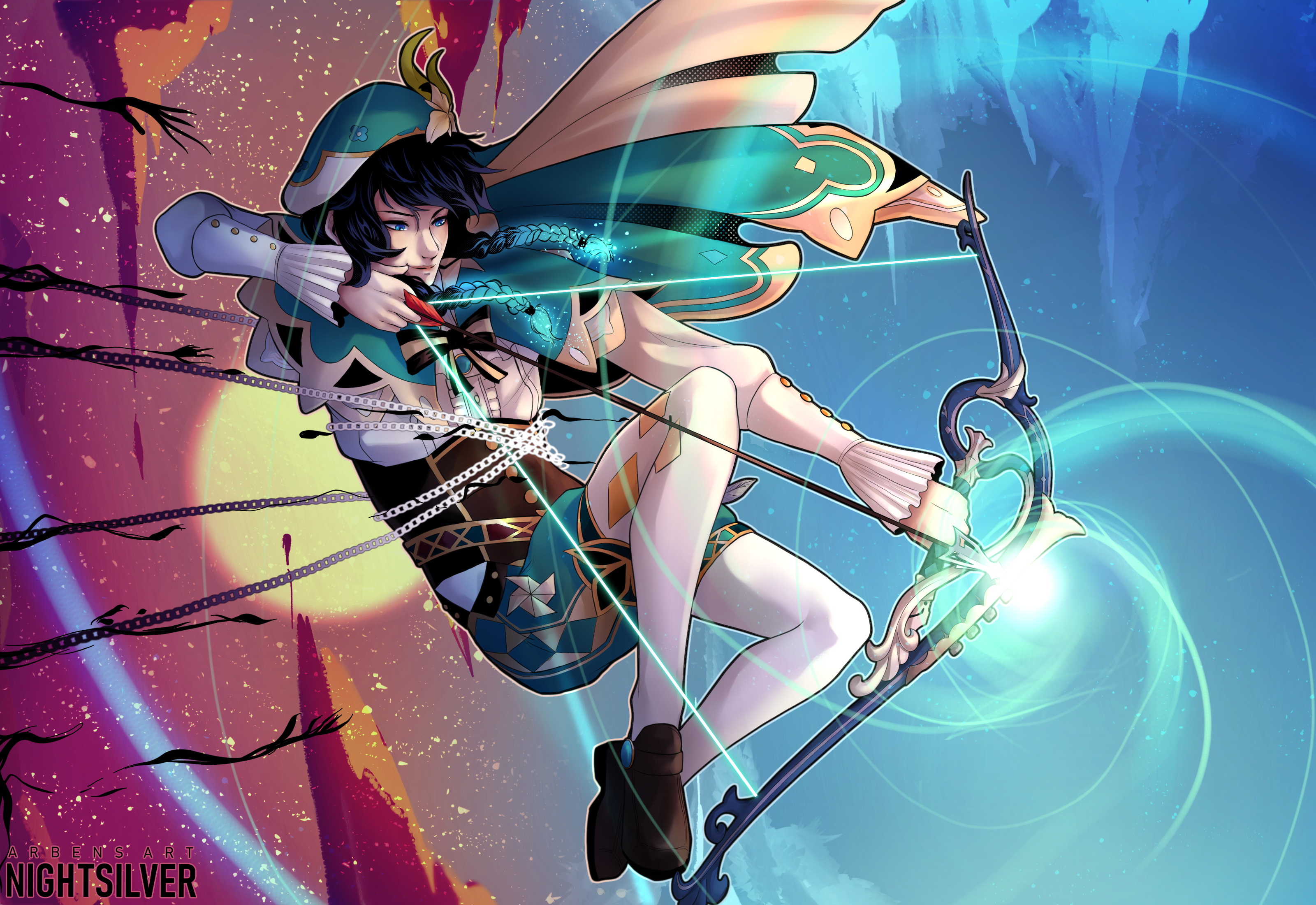 "Windborne Bard" - Venti Genshin Impact | HoYoLAB