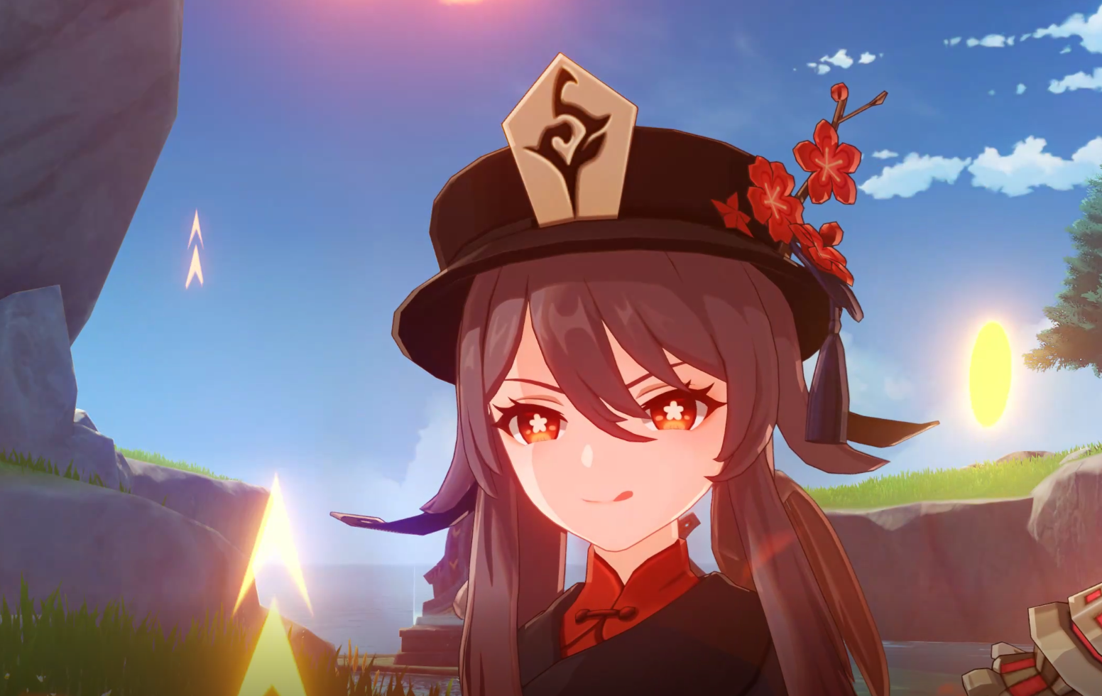 Hu Tao Face while activating E xD Genshin Impact | HoYoLAB