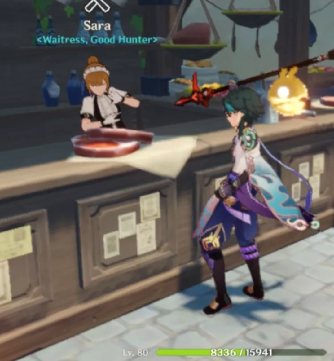 Xiao the food seller Genshin Impact | HoYoLAB