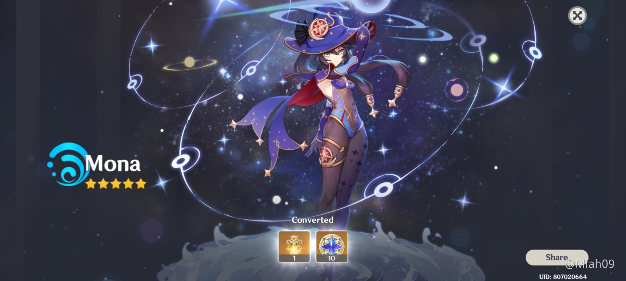 C1 Mona Genshin Impact | HoYoLAB