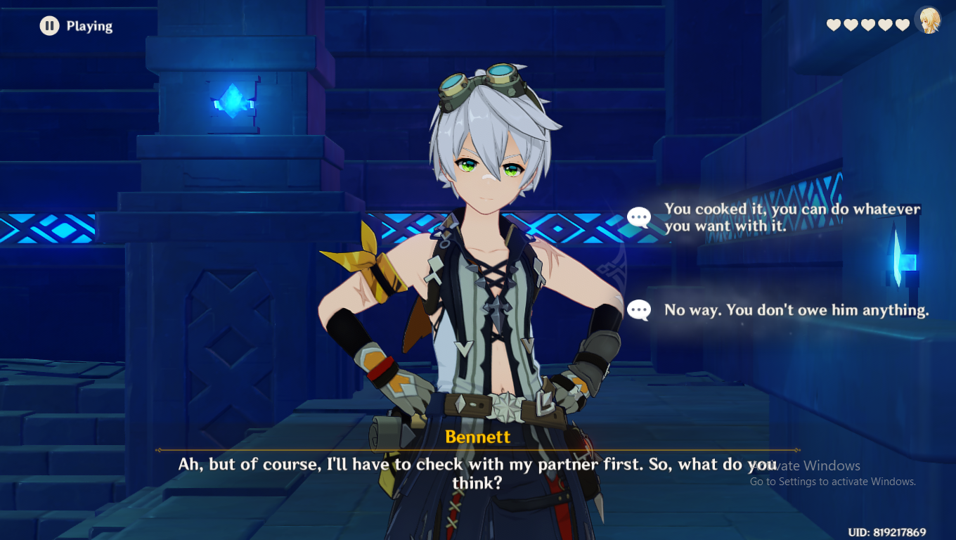 Do I really have to help Royce just so I could get a different ending ...