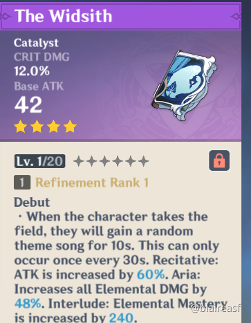 Who's the widsith good for? Genshin Impact | HoYoLAB