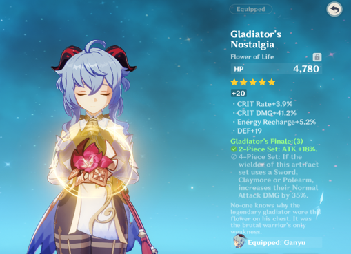 My Final Ganyu Build (Too Lazy to farm Wanderer's) Genshin Impact | HoYoLAB