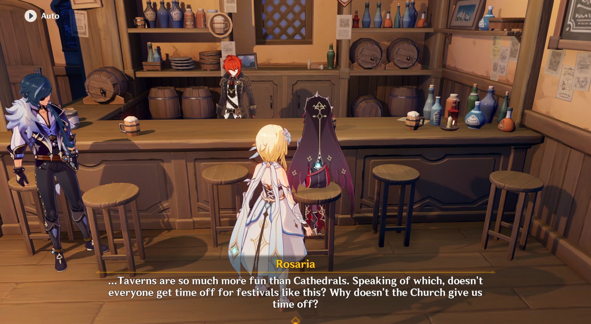 When your god is a drunkard, its fair for the local nun to love the ...