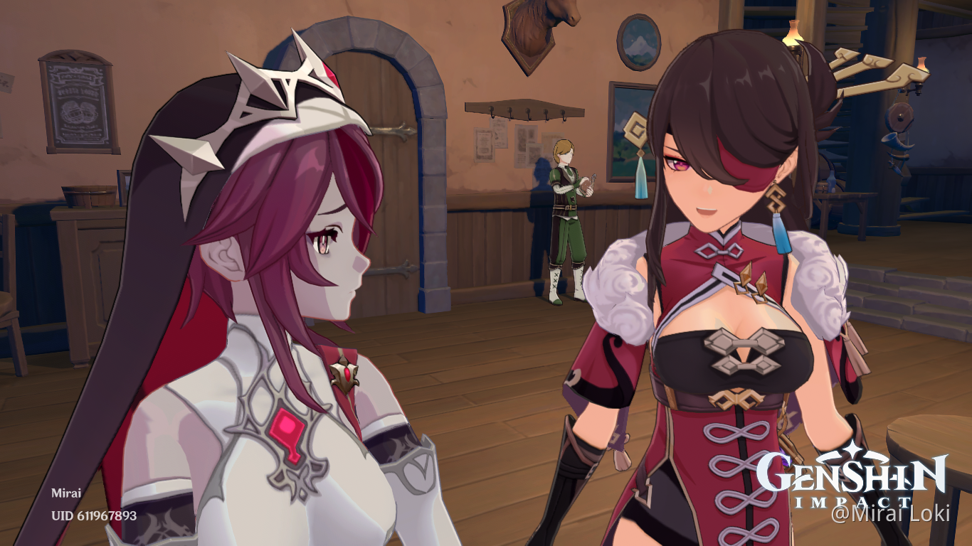 Conociendo a Rosaria Genshin Impact | HoYoLAB