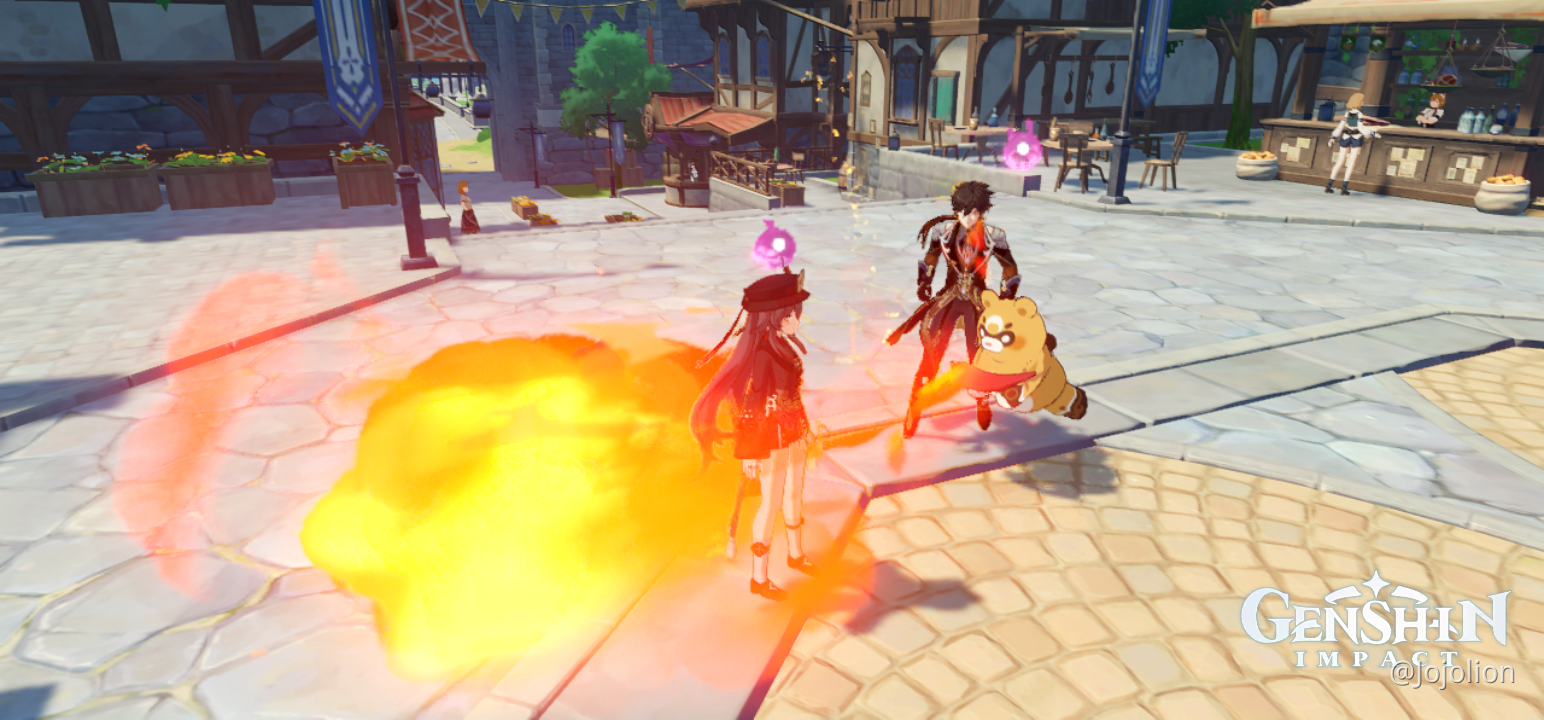 Guoba = fire archon Genshin Impact | HoYoLAB