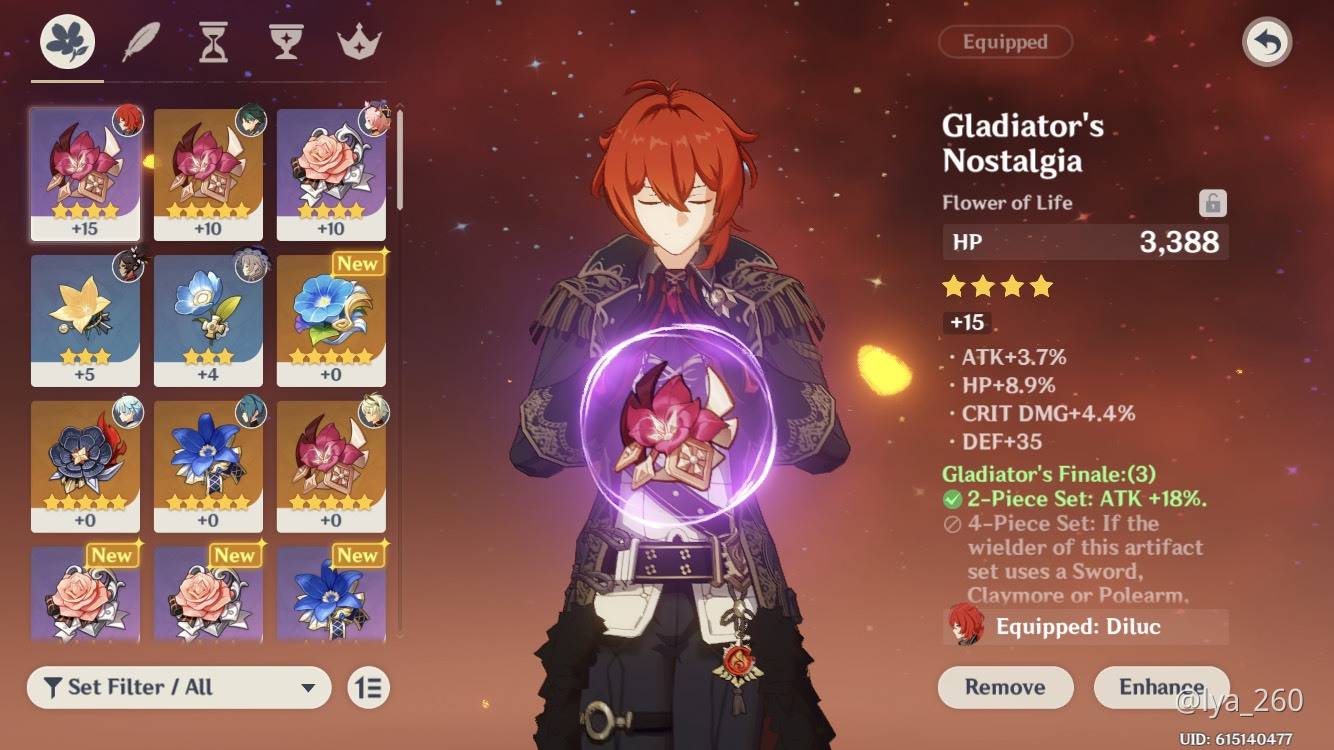 help on diluc build Genshin Impact | HoYoLAB