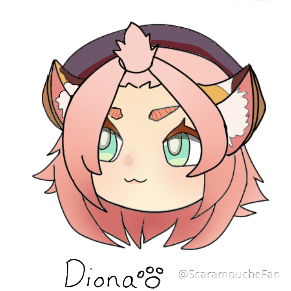 Diona Drawing Genshin Impact | HoYoLAB