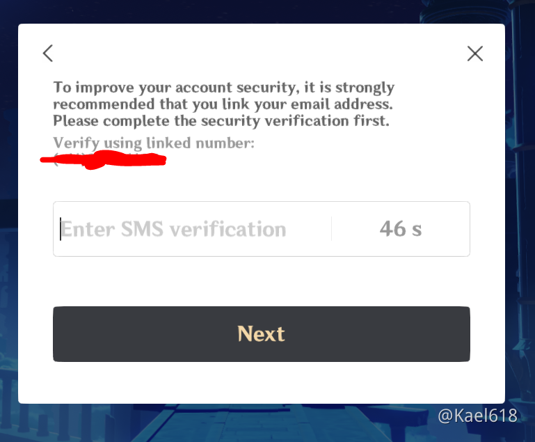 2FA via phone number? Genshin Impact | HoYoLAB