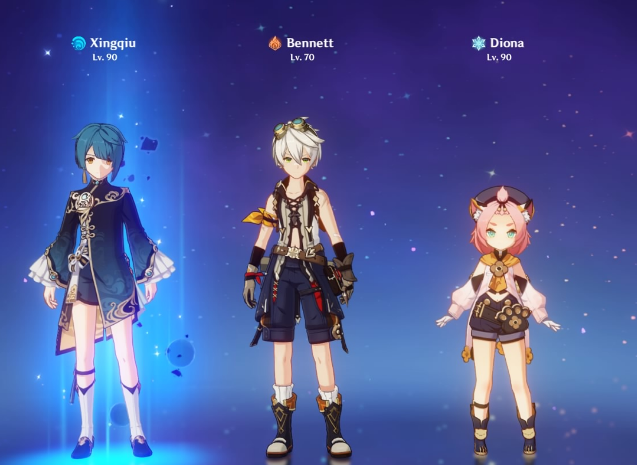 The Holy Trinity Genshin Impact | HoYoLAB