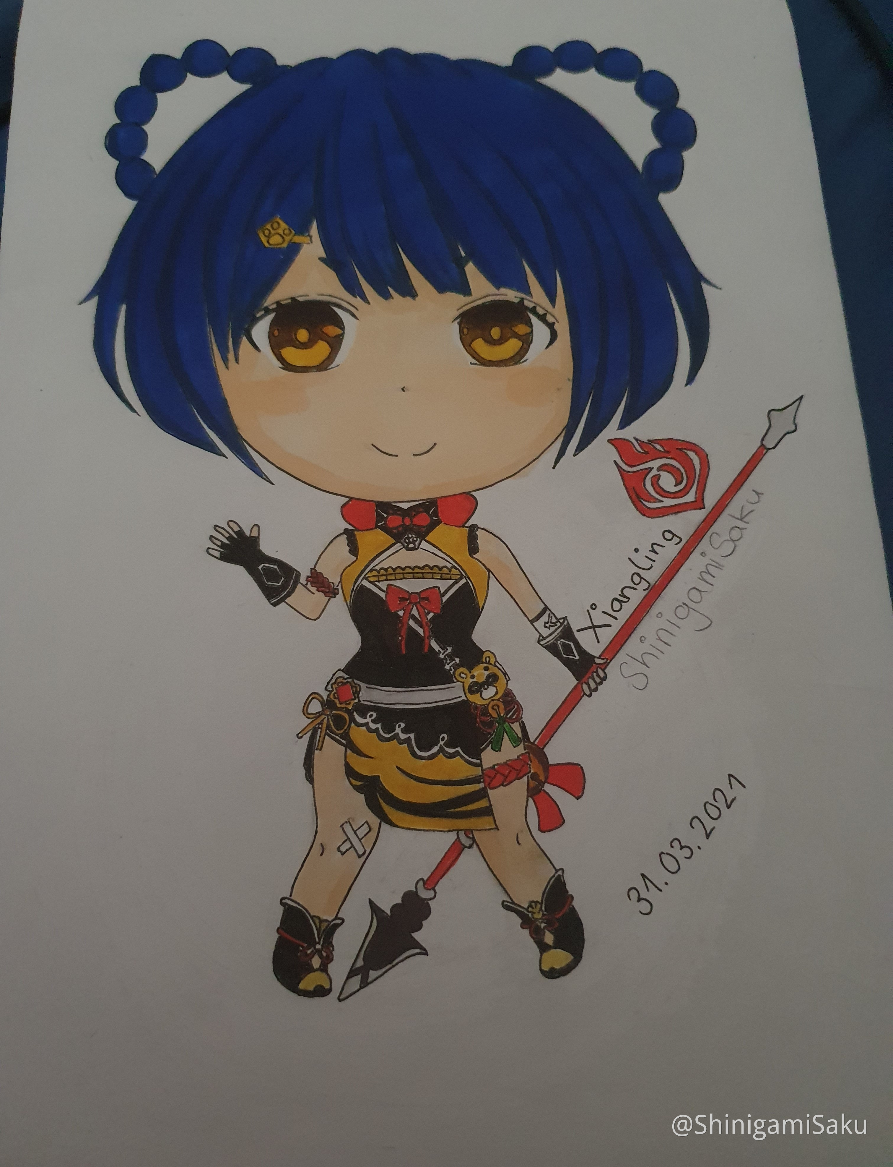Chibi Xiangling Genshin Impact | HoYoLAB