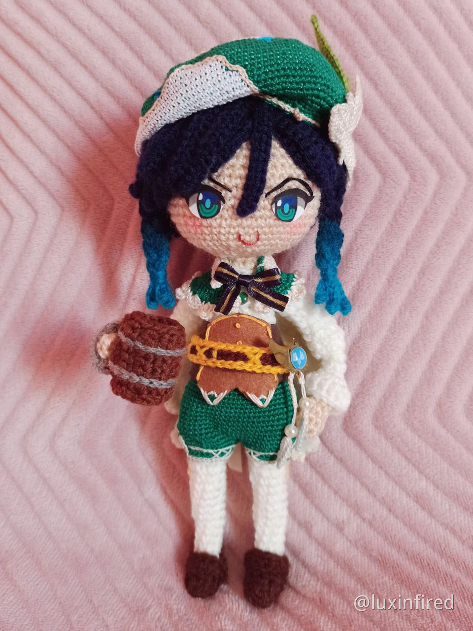 Finally finished my Venti doll Genshin Impact | HoYoLAB