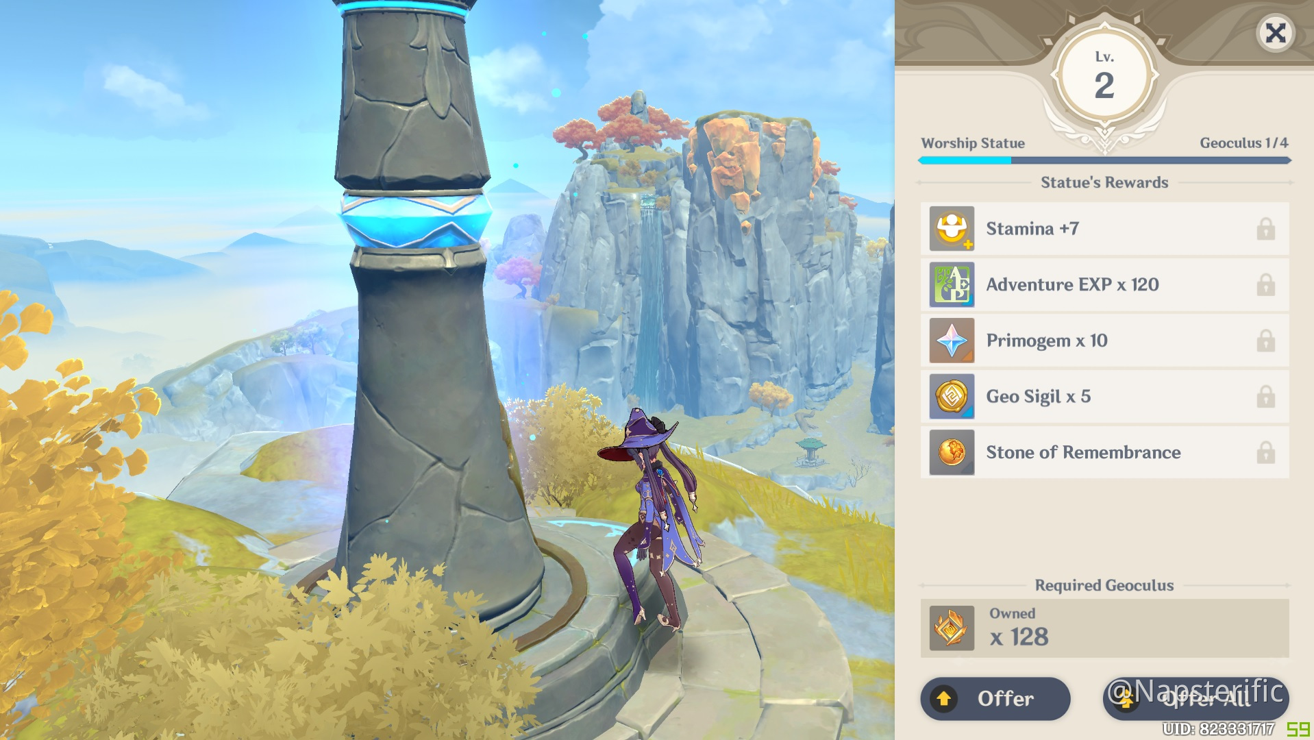 World Level 1 Complete Geoculus Genshin Impact | HoYoLAB