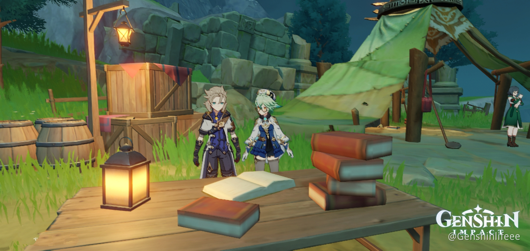 I wonder what master albedo is doing Genshin Impact | HoYoLAB