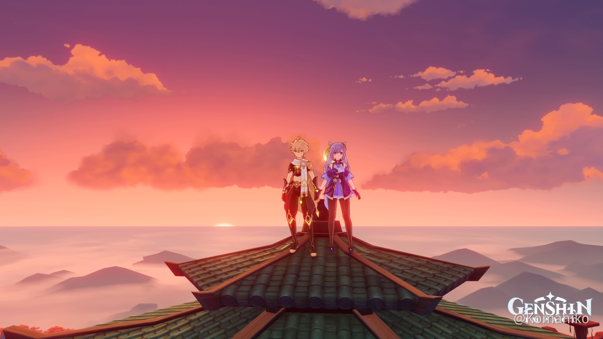 Holding Hands Genshin Impact | HoYoLAB