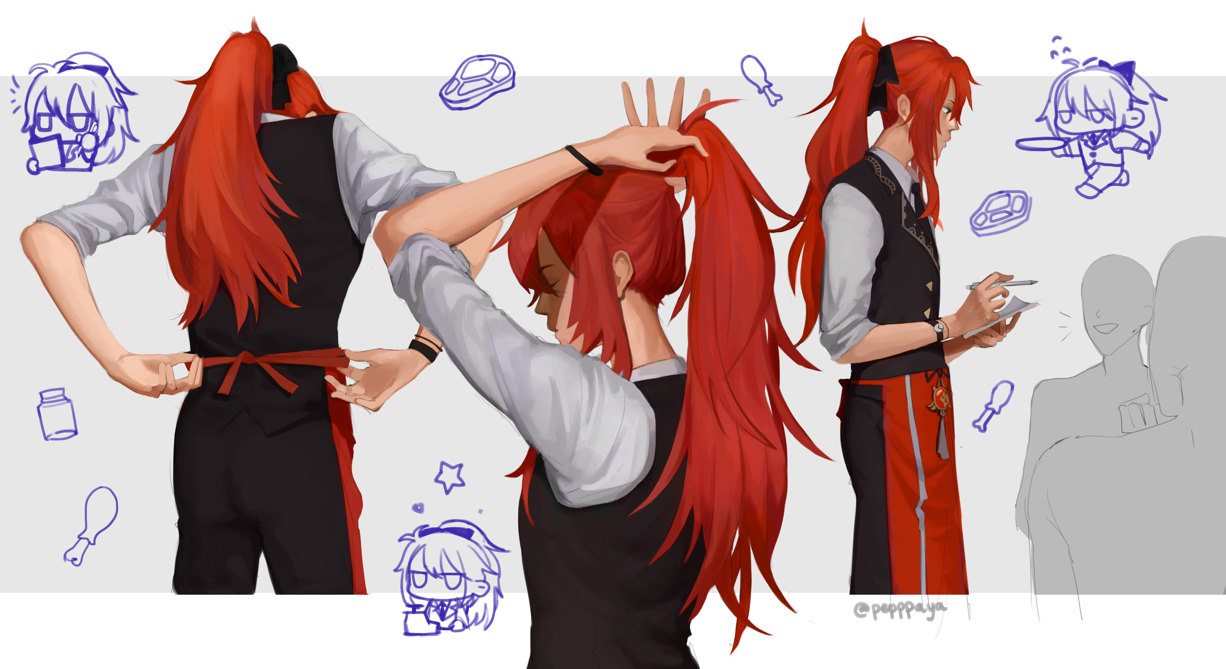 Diluc - KFC edition Genshin Impact | HoYoLAB