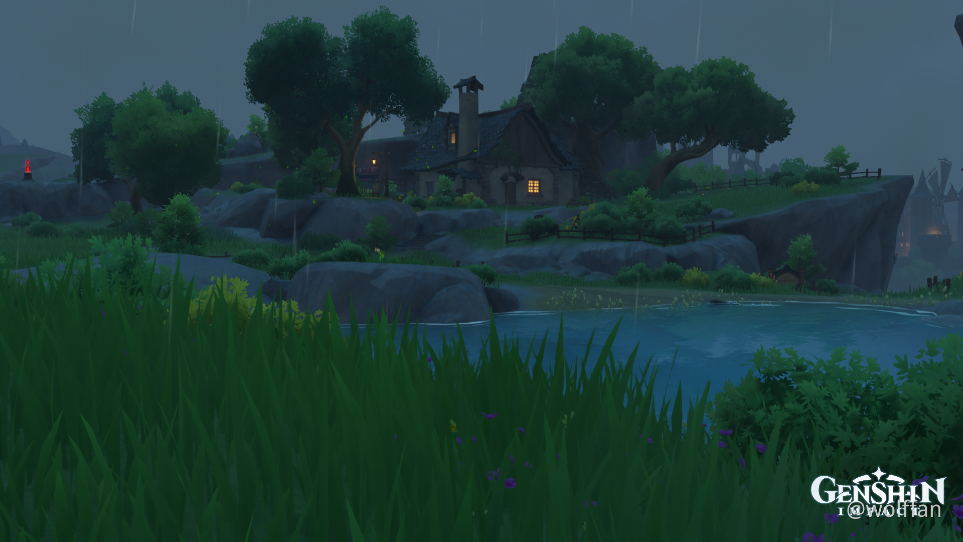 the night home Genshin Impact | HoYoLAB